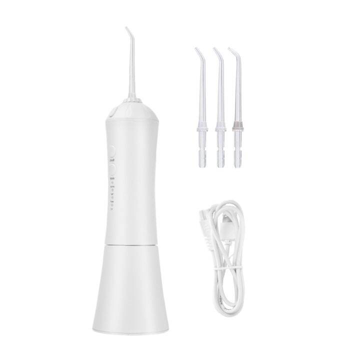 Cordless 3 Modes Oral Jet Irrigator Portable Water Dental Flosser USB ...
