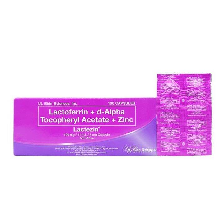 Lactezin 100 mg / 11 I.U. / 5 mg Capsule - 20s | Lazada PH