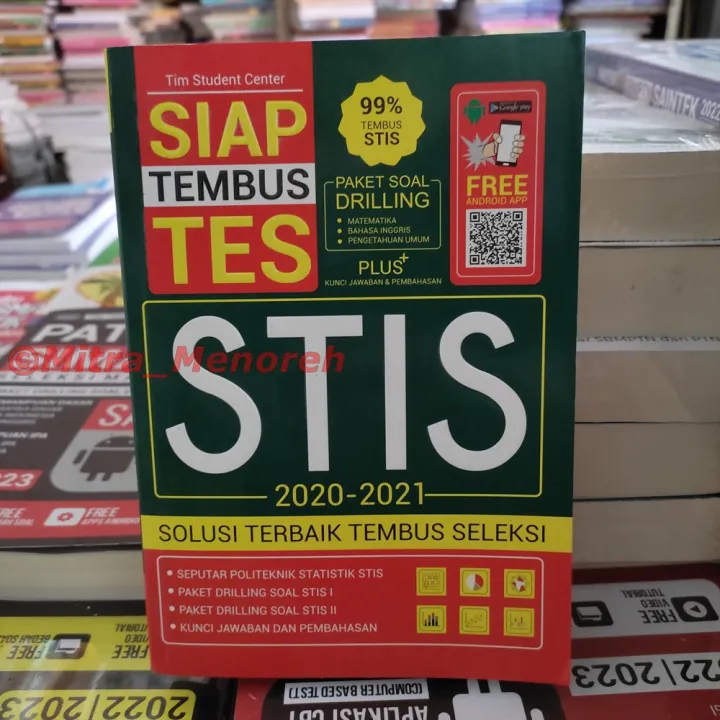 Buku Soal ujian masuk kampus sekolah tinggi ilmu statistik (STIS ...