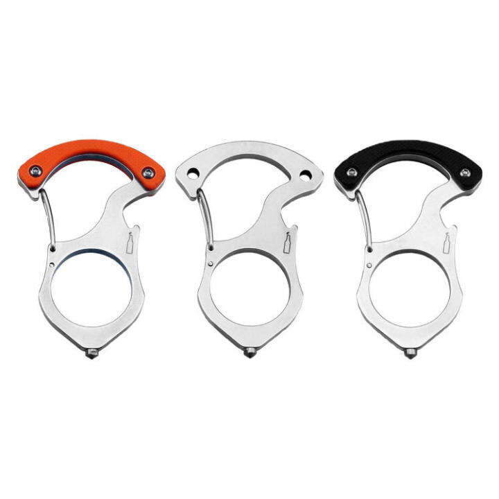 Glass Breaker Keychain Car Window Smasher Metal Key Buckle With Bottle ...