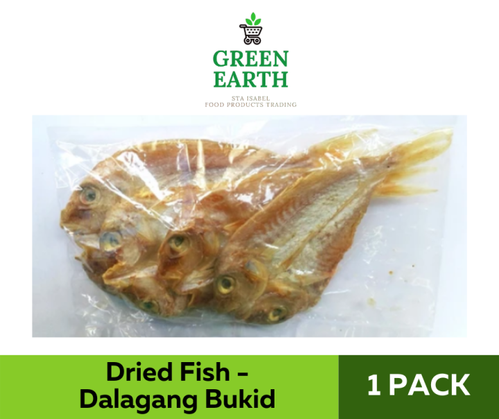 GREEN EARTH - DRIED FISH - DALAGANG BUKID - 1 PACK (Approx. 100g ...