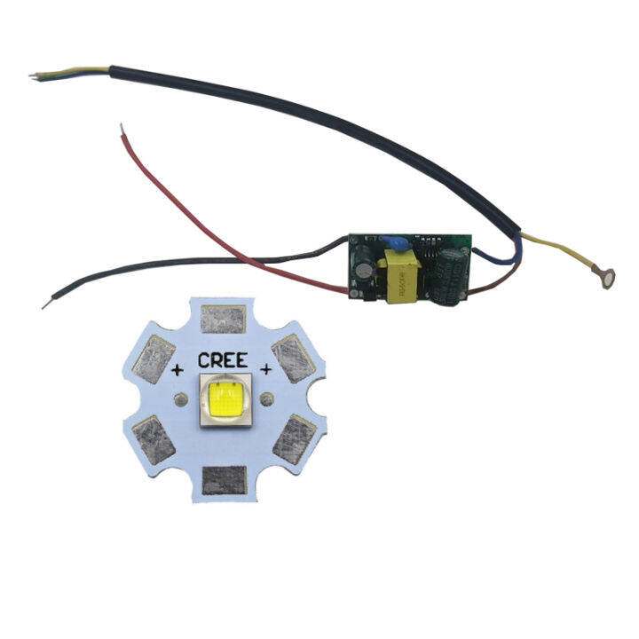 1เซ็ต3วัตต์ Cree LED XPE และไดร์เวอร์110โวลต์220โวลต์10วัตต์ XML ...