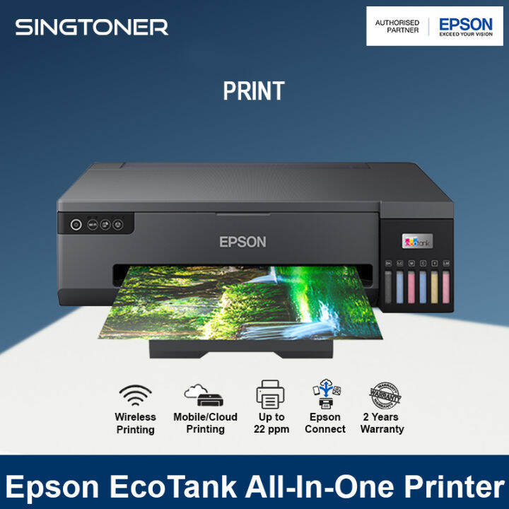 [Singapore Warranty] Epson EcoTank A3+ Wi-Fi Photo Ink Tank Printer ...