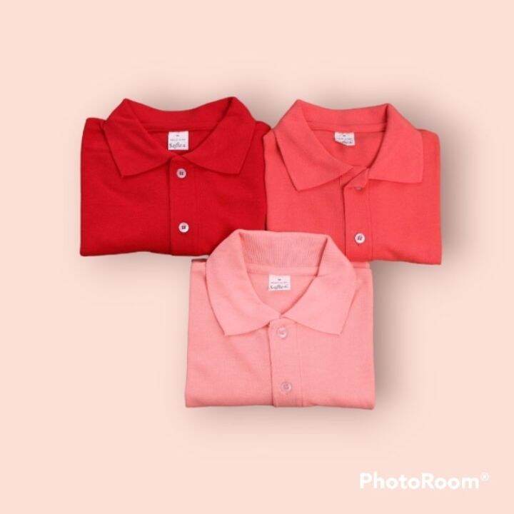 PLAIN POLO SHIRT SOFTEX/SOUTHPORT/WHISTLER RED MUROISE PEACH FOR MEN ...