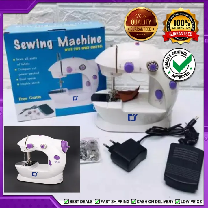 Mini Portable Electric Sewing Machine Battery Operated Sewing Machine ...