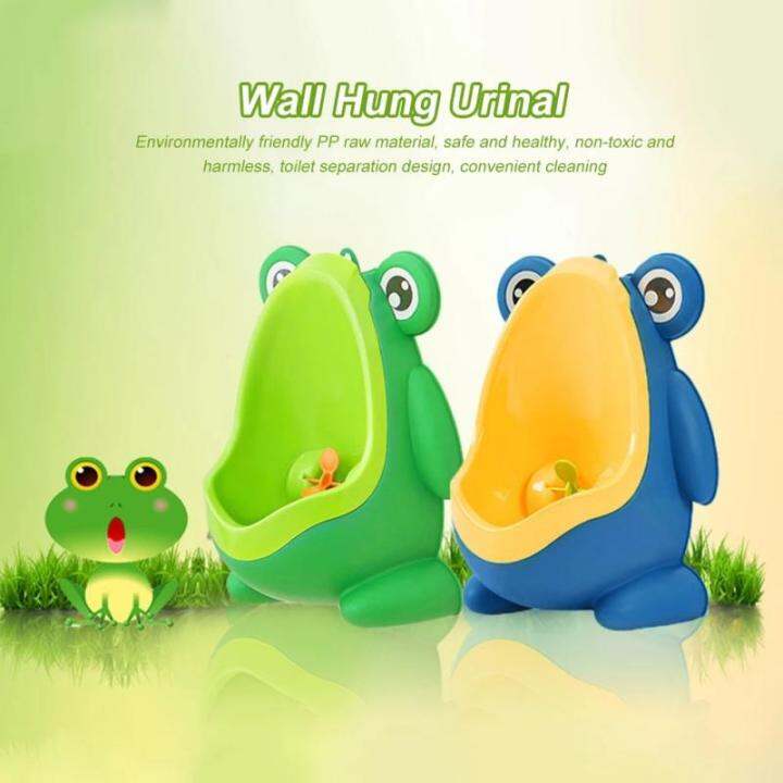 Cute Frog Potty Training Urinal Toddler Urinal with Aiming Target ...