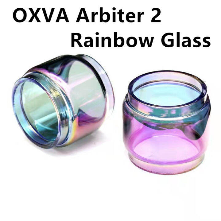 [Ship Today] OXVA Arbiter 2 RTA 26mm Replacement Rainbow Fat Glass ...