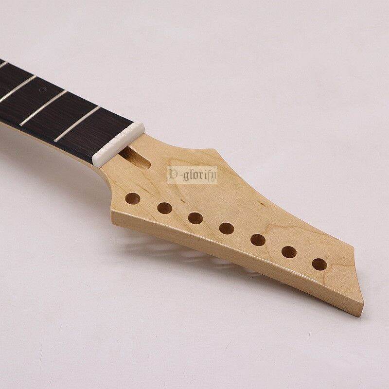【cw】 Left hand 7 string guitar neck Canada maple electric guitar neck ...