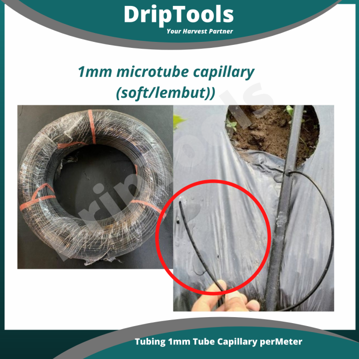 Tubing 1mm (Soft/Lembut) Tube Capillary perMeter, Tiub Kapilari ...