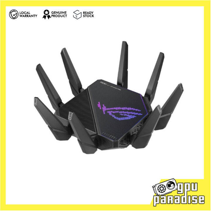 ASUS ROG RAPTURE GT-AX11000 PRO TRI-BAND WIFI 6 GAMING ROUTER # GT ...