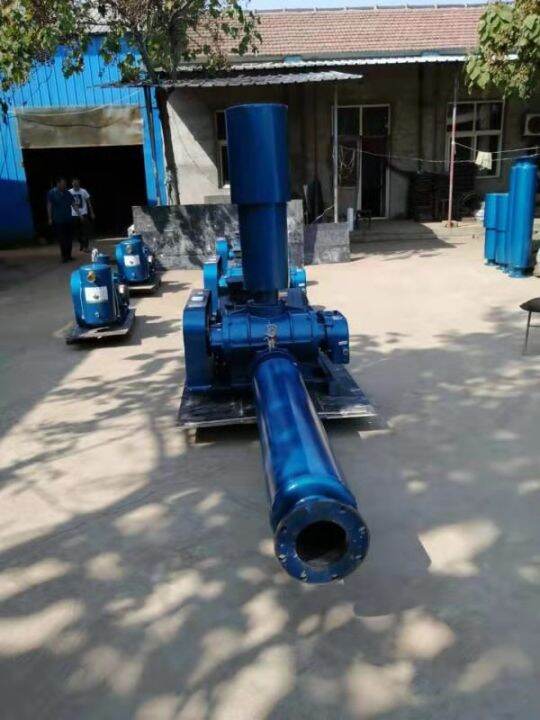 Three-leaf new Roots blower sewage treatment water meltblown cloth ...