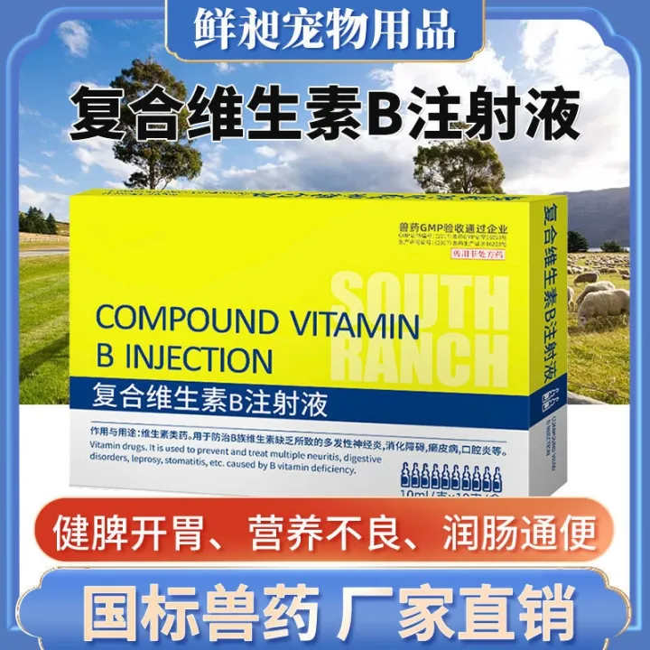 Vitamin B complex injection veterinary medicine pig cattle and sheep in ...