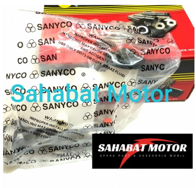 Master Rem Atas Innova Fortuner Manual 2004 -2015 Sanyco Brake Master ...