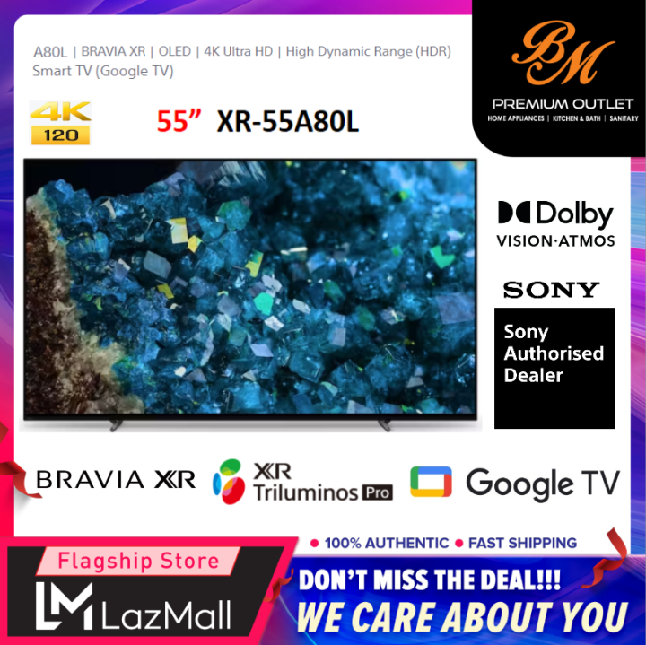 SONY A80K | BRAVIA XR | OLED ( Google TV ) | 4K Ultra HD | High Dynamic Range (HDR) | Smart ...