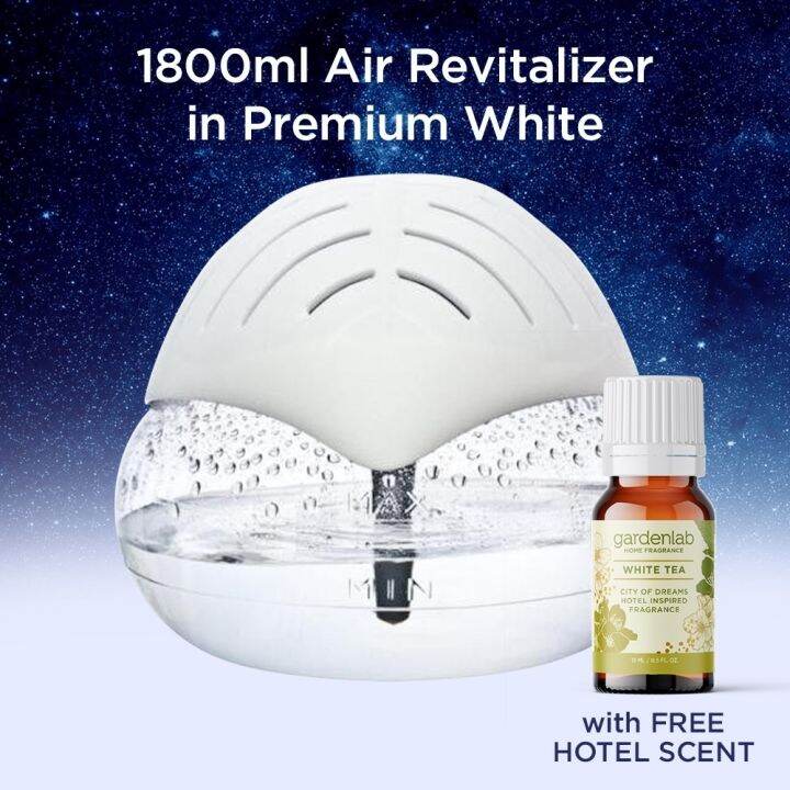 Garden Lab Air Purifier Revitalizer Black and White with FREE HOTEL ...