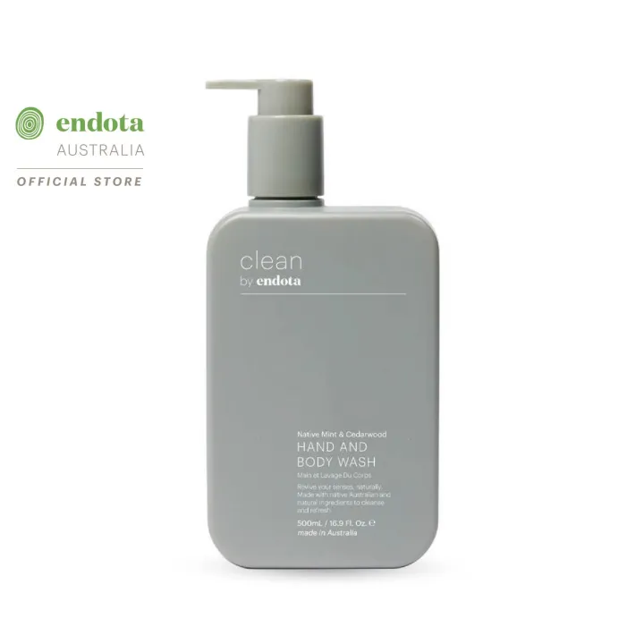 endota Native Mint & Cedarwood Hand and Body Wash 500ml เจลอาบน้ำออแกนิค 500ml (Made in ...