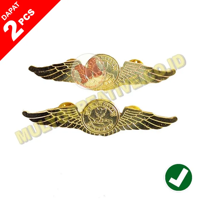 Brevet Wing Logo Bela Negara Lencana Bela Negara NKRI Murah/2pcs ...