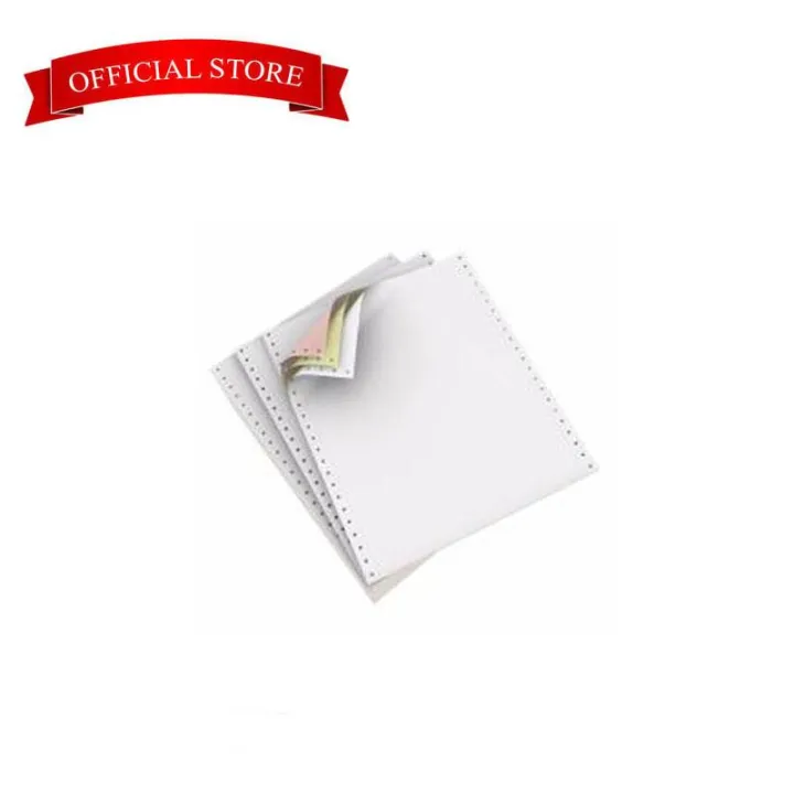 Esky Carbonless Continuous Paper 1 Whole , 3 Ply for Dot Matrix Printer ...