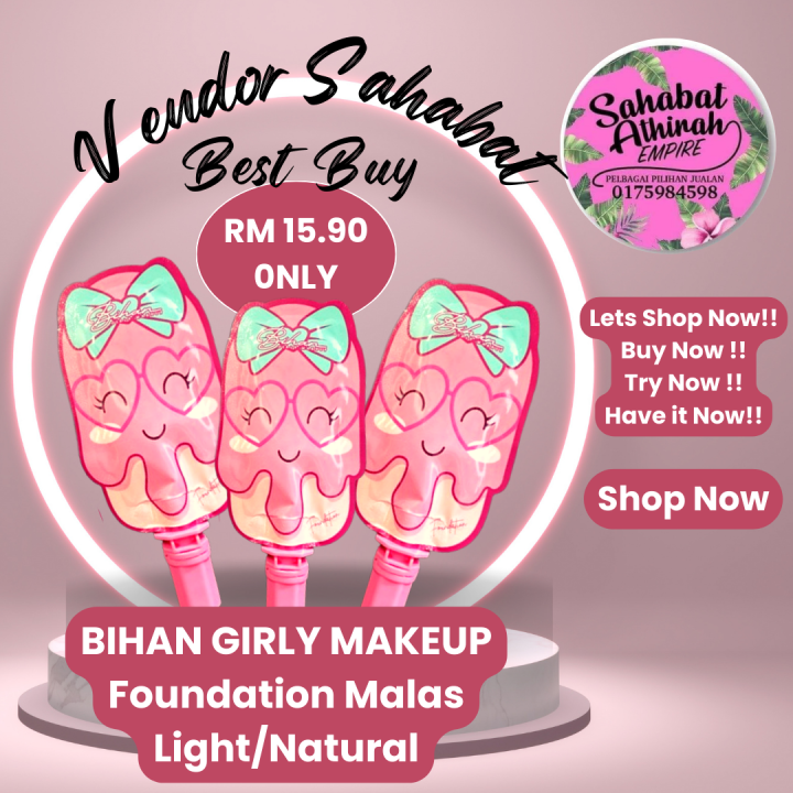 BIHAN FOUNDATION MALAS FULL COVERAGE BY BIHAN GIRLY MAKEUP GRAB NOW ...