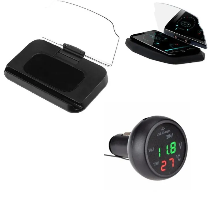 Car HUD Holder Head Up Display Projector Bracket for Phone GPS ...