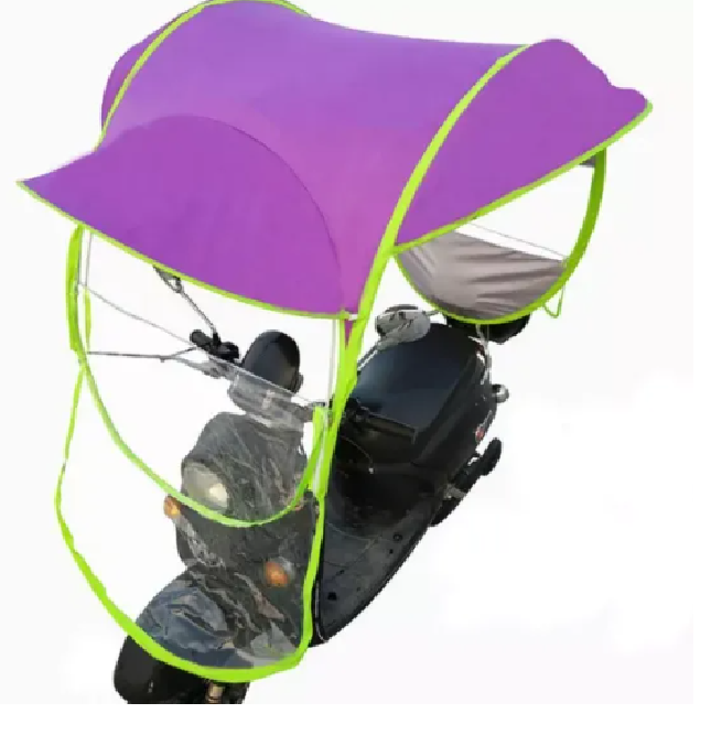 XIEJINSHUI 1 Motorcycle Canopy Motorbike Roof Motor Bicycle without Sun ...