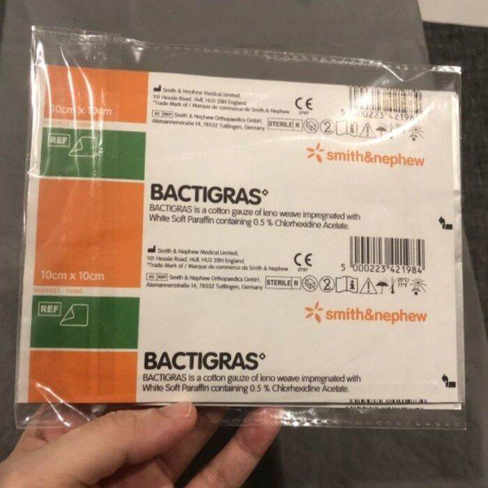 Bactigras 10x10 Cm Kassa Pembalut Steril Mencegah infeksi | Lazada ...