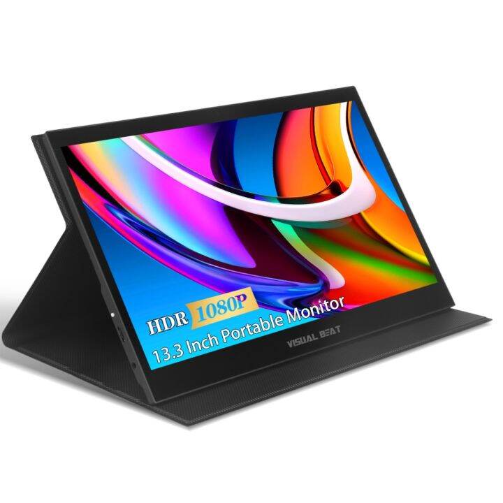 13.3 Inch Portable Monitor 100%DCI-P3 Computer Display With USB Type-C ...
