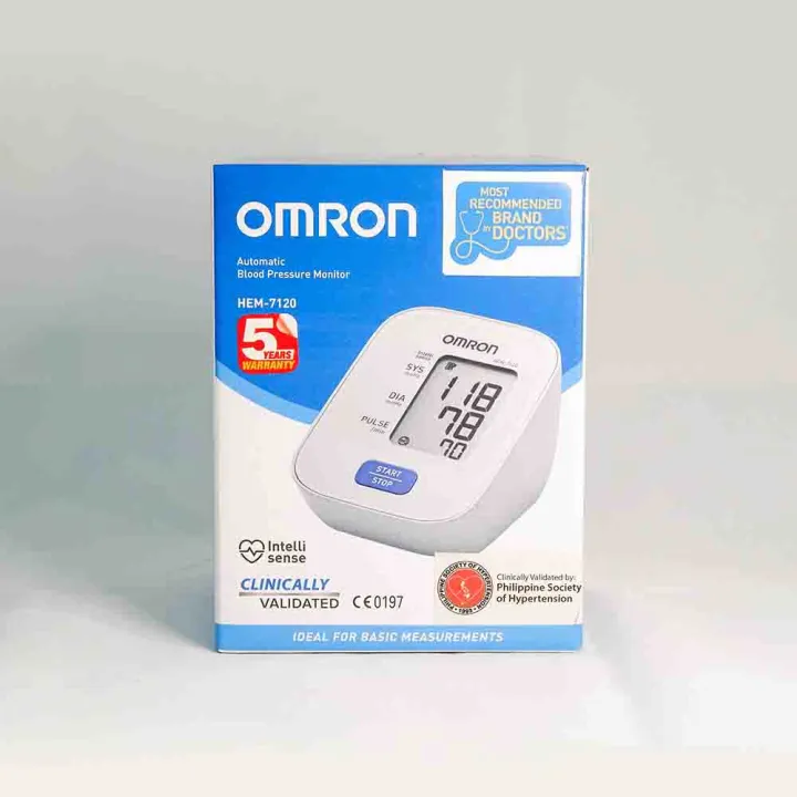 Omron HEM-7120 Automatic Blood Pressure Monitor | Lazada PH