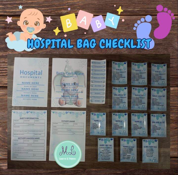 Hospital Baby Bag Checklist | Lazada PH