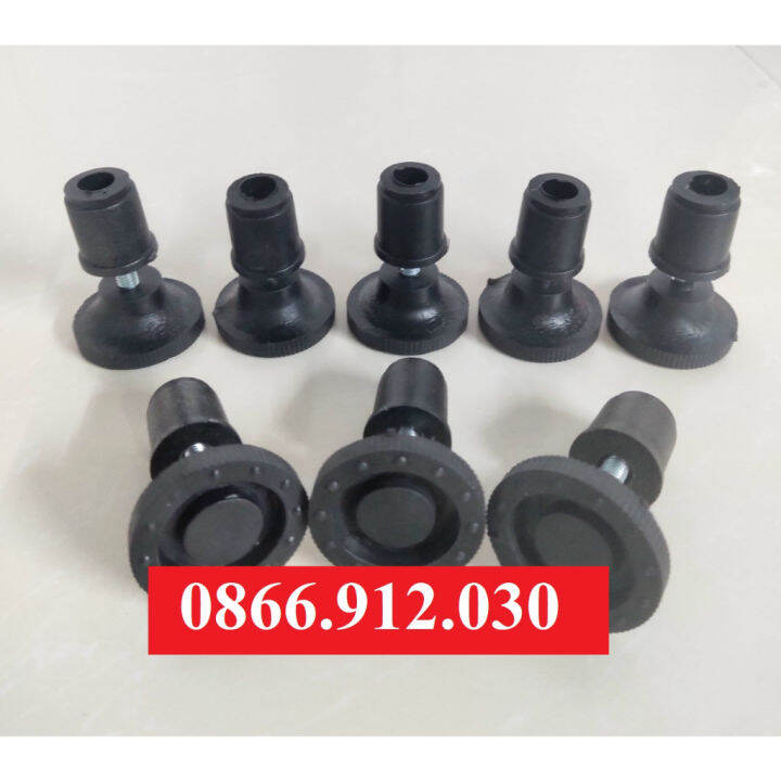 Bộ chân tăng chỉnh chiều cao, chân tăng đưa ống phi 19mm ecu 6 | Lazada.vn