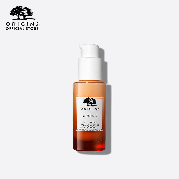 Origins Ginzing Into the Glow Brightening Serum 30ml | Boosts Radiance, Smoothes Skin and ...
