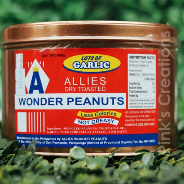 ALLIES Dry toasted Wonder Peanuts | Lazada PH