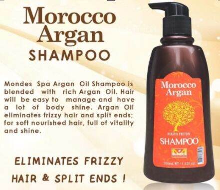 Morocco Argan Keratin Protein Shampoo 350ml | Lazada PH