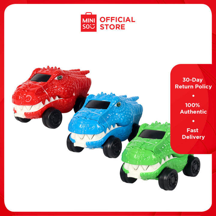 MINISO 10U Dinosaur Series Transforming Car - 3 Assorted Designs ...
