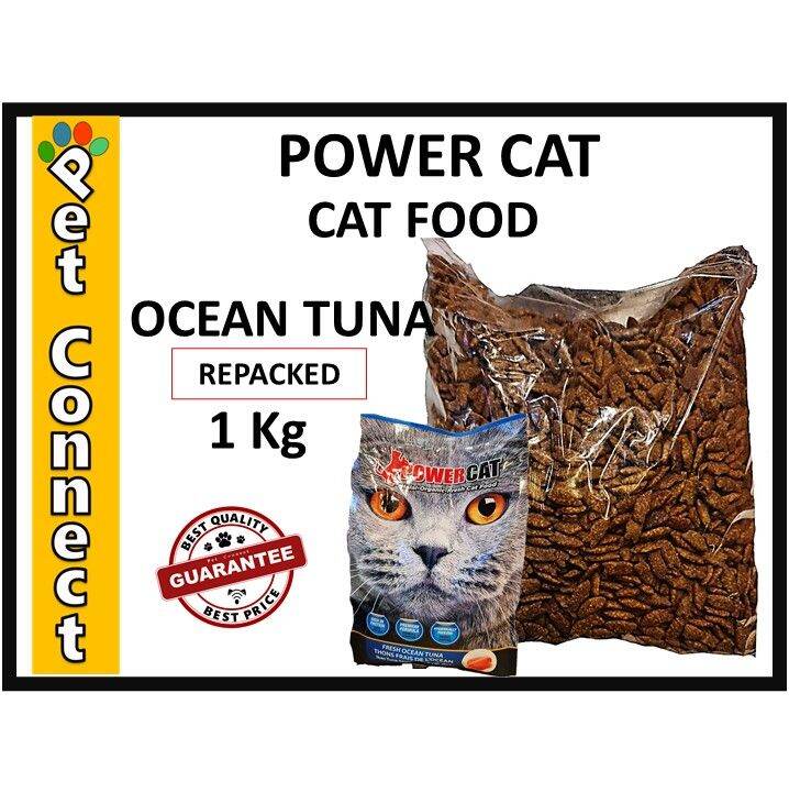 Power Cat FRESH OCEAN TUNA Cat Food REPACKED PowerCat 1Kg Repack ...