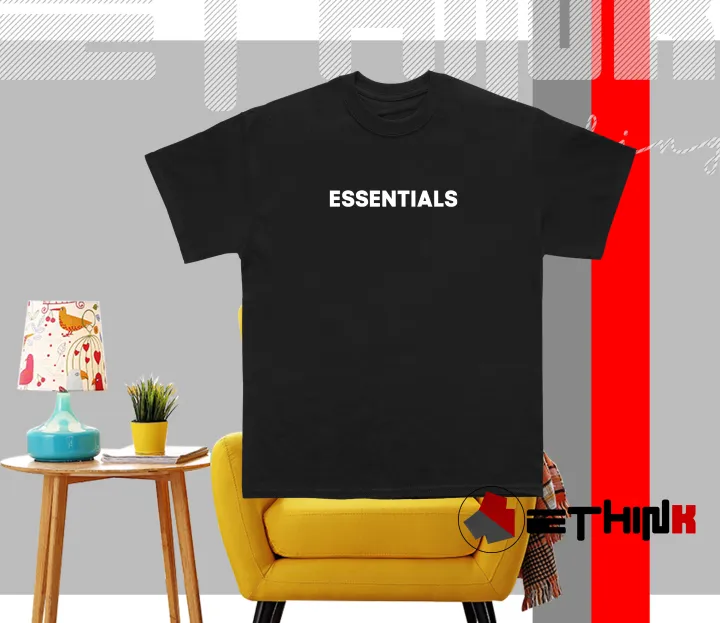 ESSENTIALS T-Shirt Front print (Unisex) | Lazada PH