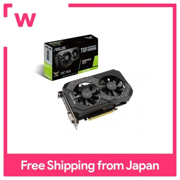 Dual fan model with ASUS NVIDIA GeForce GTX 1660 SUPER 6G TUF-GTX1660S ...