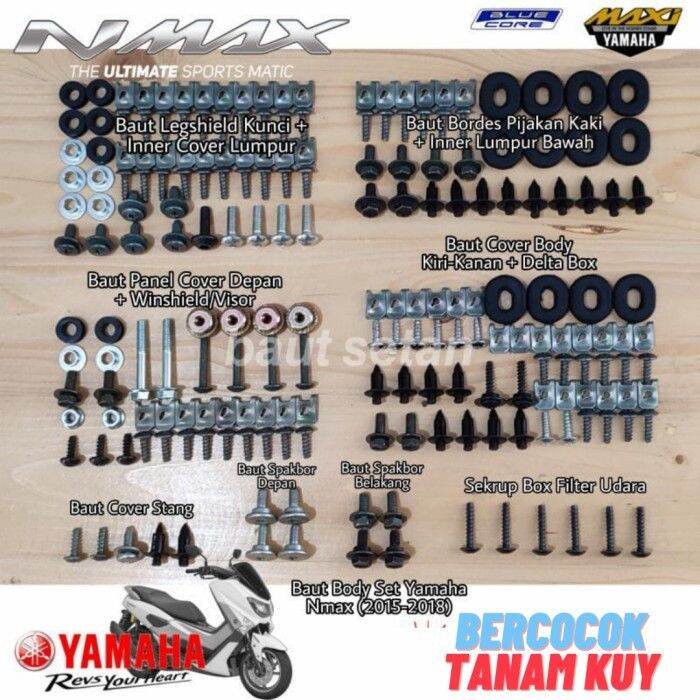 baud - baut fullset body - bodi yamaha nmax - baud nmax | Lazada Indonesia