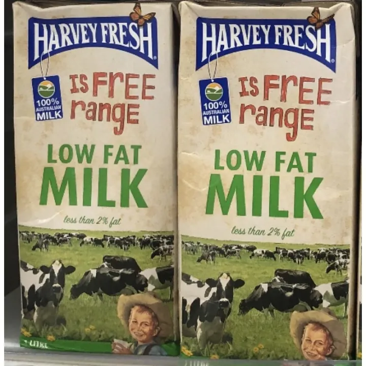 HARVEY FRESH MILK 1 L ( FULL CREAM, LOWFAT) BUNDLE OF 2 | Lazada PH