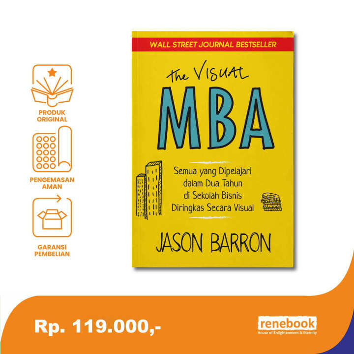 Buku The Visual MBA (Master of Business Administration) Edisi Bahasa Indonesia - Jason Barron ...