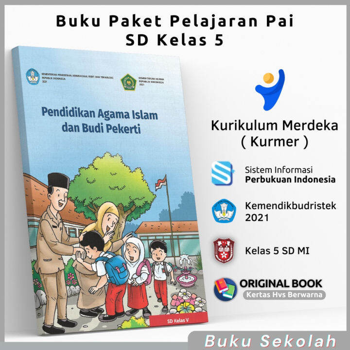 Buku Paket Pelajaran Pai Pendidikan Agama Islam Dan Budi Pekerti SD Kelas 5 V Kurikulum Merdeka ...
