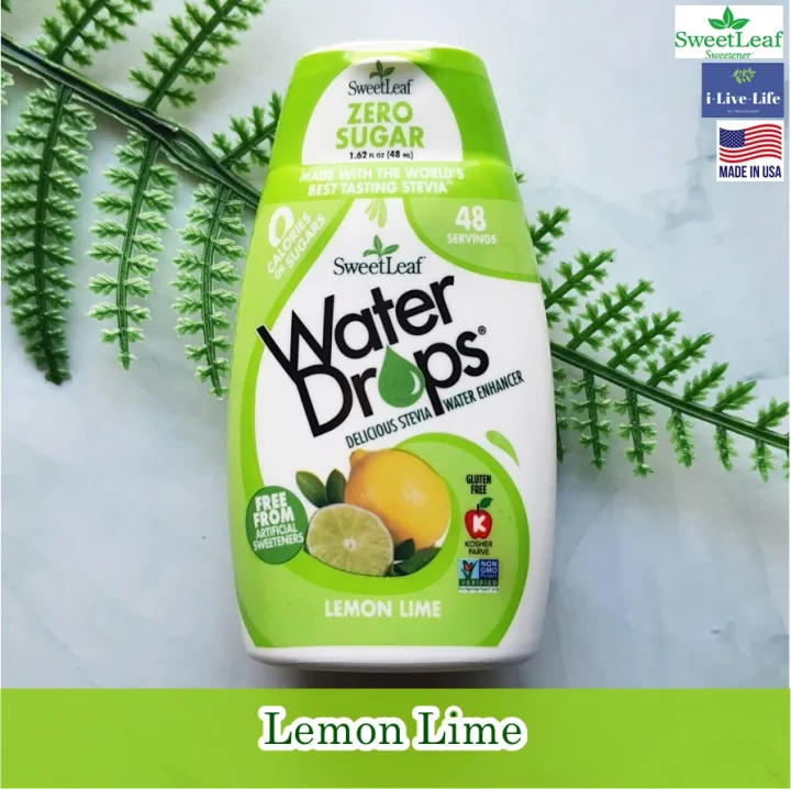 น้ำหยด SweetLeaf Water Drops Stevia Water 48ml - Wisdom Natural ...