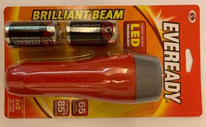EVEREADY® BRILLIANT BEAM LED Value Flashlight (2D) | Lazada
