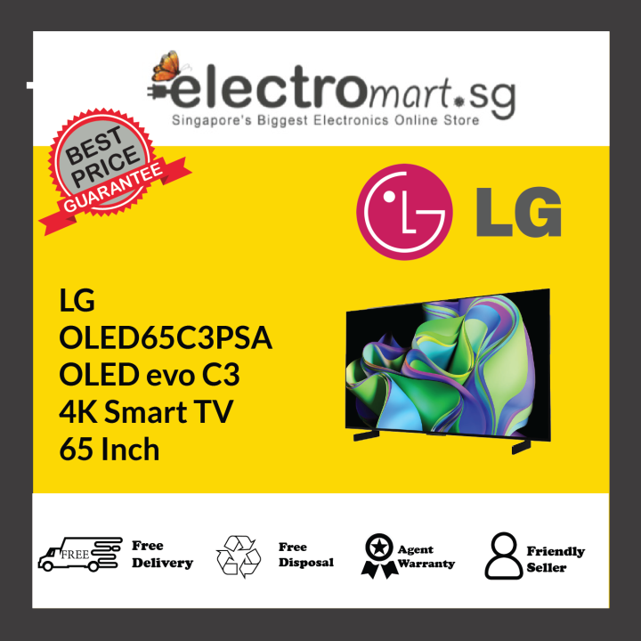 LG OLED65C3PSA OLED evo C3 4K Smart TV 65 Inch | Lazada Singapore
