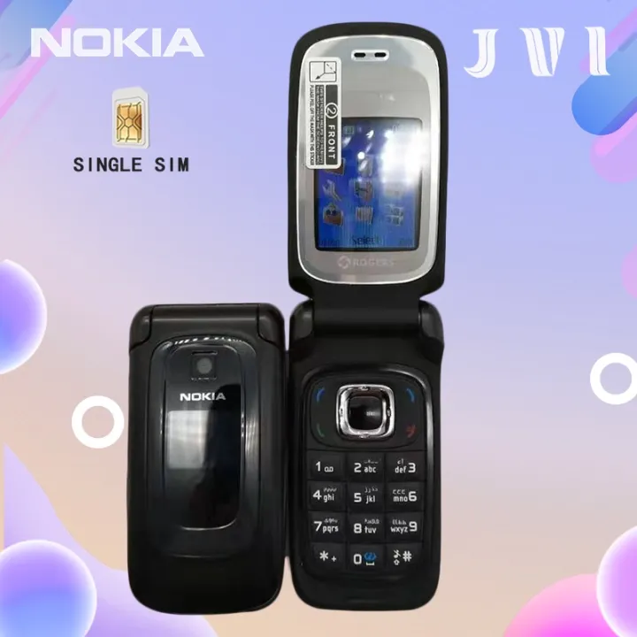 Nokia Flip 6085 phone 2G dual screen clamshell phone quad band button ...