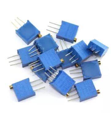 ตัวต้านทานปรับค่าได้ 10 ค่า 20 ชิ้น 3296W adjustable potentiometer ...