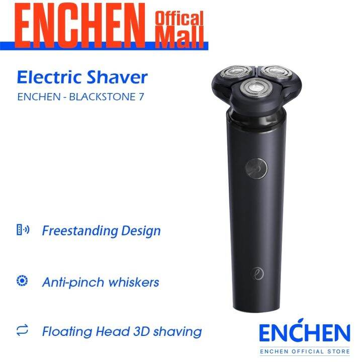 ENCHEN Shaver Floating Shavers Beard Type-C Rechargeable Blackstone ...