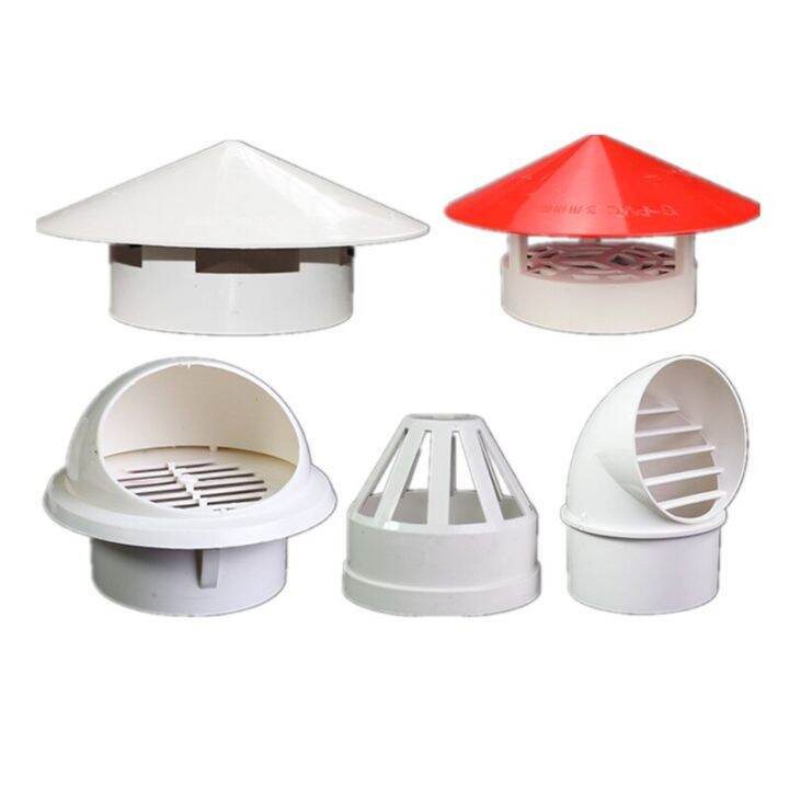 Ceiling Ventilation Exhaust Hardware PVC Roof Air Vent Grille Round ...