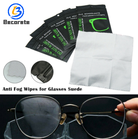 BECORATE 1pc Anti-Fog Lens Wipe Cloth Reusable Eyeglasses Microfiber ...