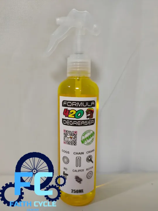 420 Bike Degreaser for Removing Grease and Stains 250ml Spray Bottle ...
